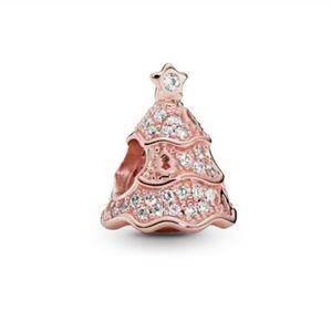 Pandora | Jewelry | New Pandora Rose Twinkling Christmas Tree Charm ...